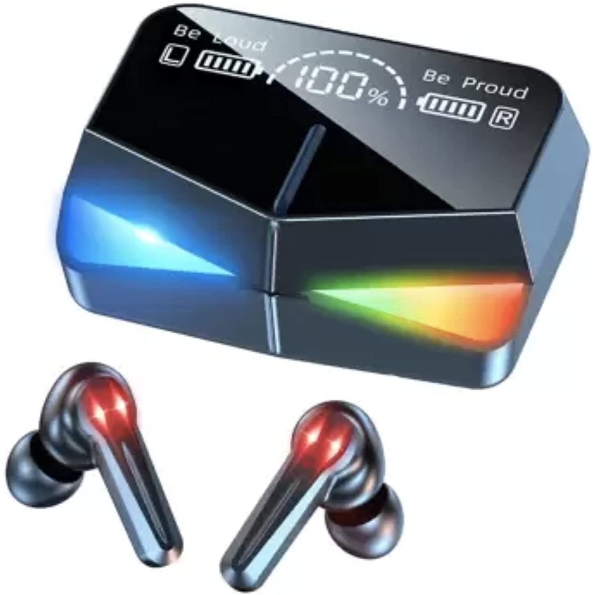 Airtree TWS M28 Gaming Earbuds with inbuilt power Bank wireless 5.1 ...