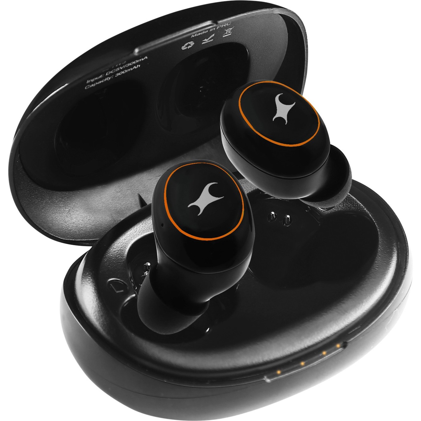 Fastrack Reflex Tunes FT1BKB01 Buds Bluetooth Headset (Black, True ...