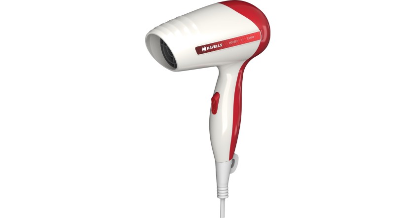 Havells hd1901 hair dryer 1200w white red