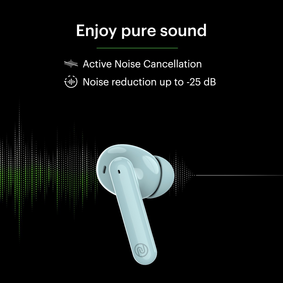 Noise Air Buds Pro with Active Noise Cancellation, Quad Mic ...