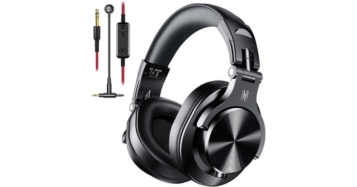 OneOdio A71D PC Headsets with Microphone, Multifunctional Headset black
