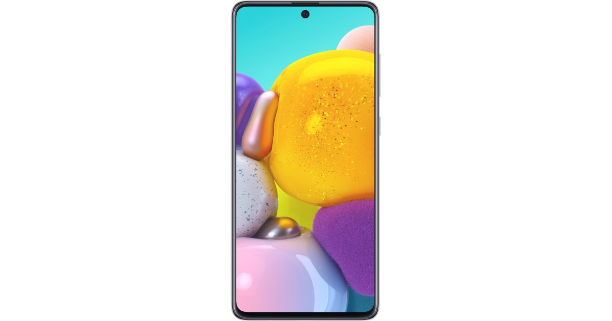 SAMSUNG Galaxy A71 (Haze Crush Silver 6 GB RAM 128 GB Storage Refurbished
