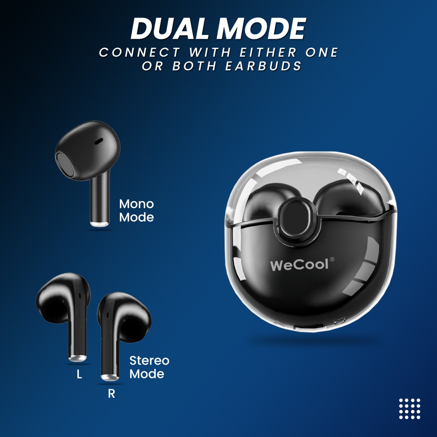 WeCool Moonwalk M3 True Wireless Bluetooth Earbuds with ...