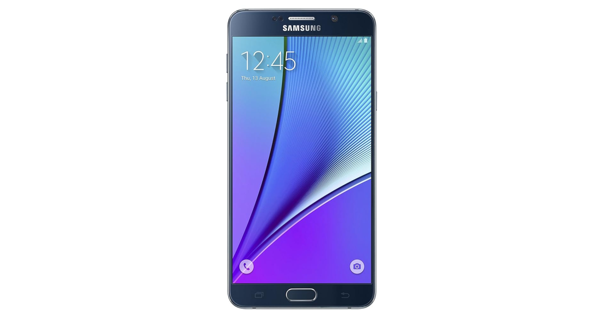 Buy Samsung Galaxy Note 5 ( Black Sapphire 4 GB RAM 32 GB Storage ...
