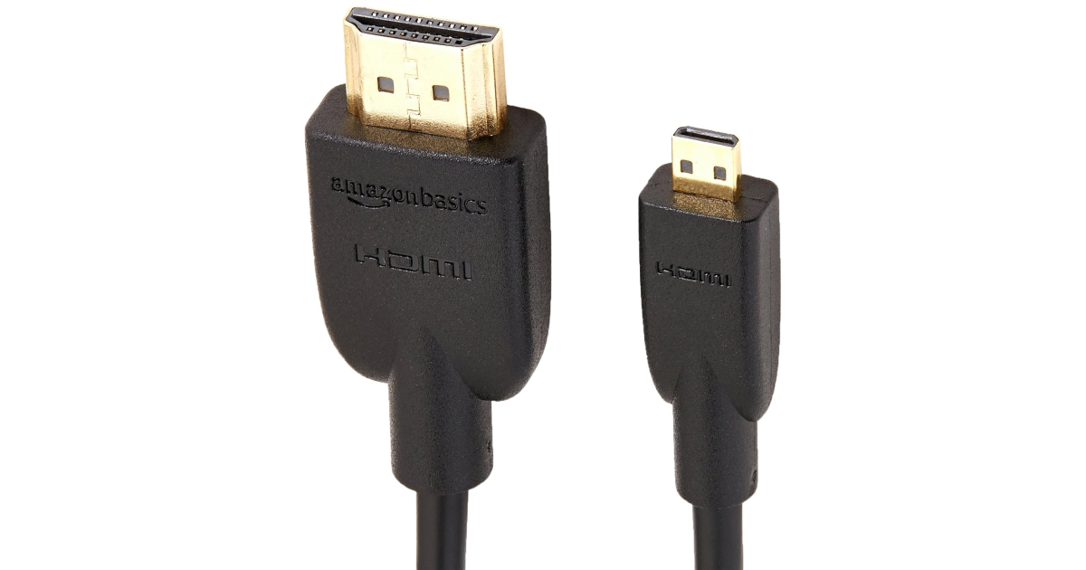 AmazonBasics High-Speed HDMI Cable,3 Feet Black