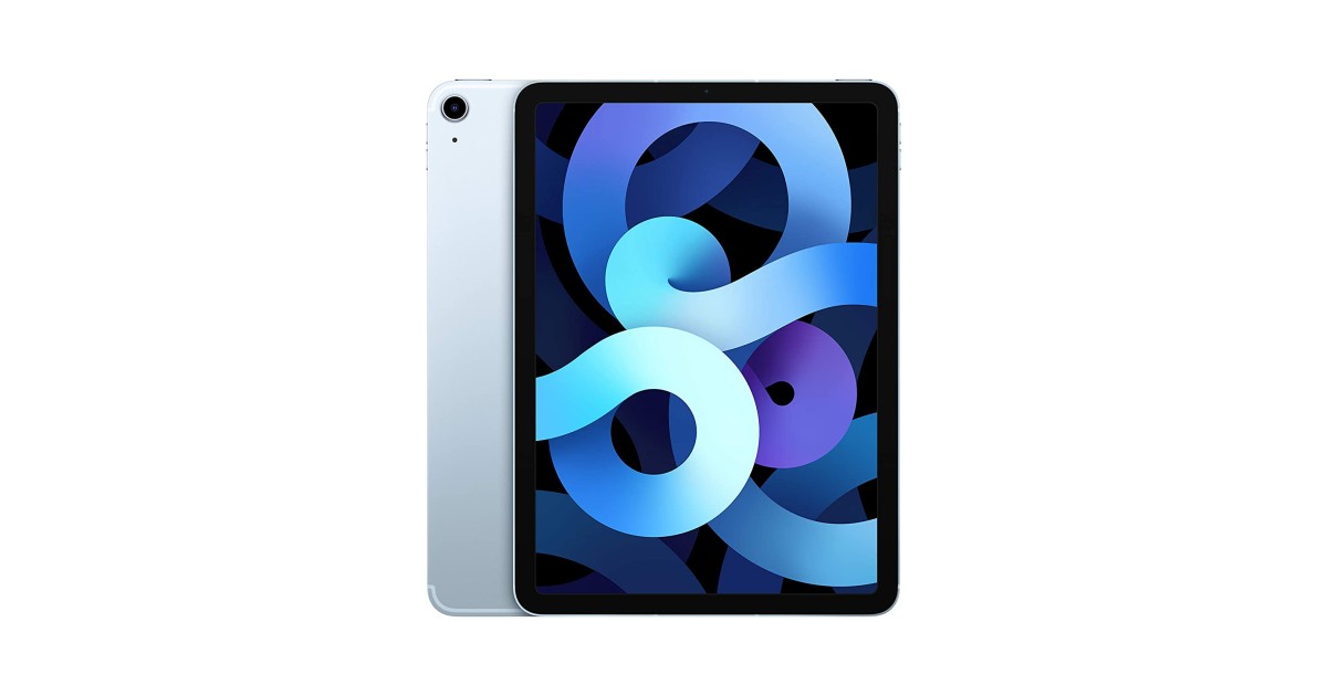 2020 Apple iPad Air with A14 Bionic chip (10.9-inch/27.69 cm, Wi-Fi ...