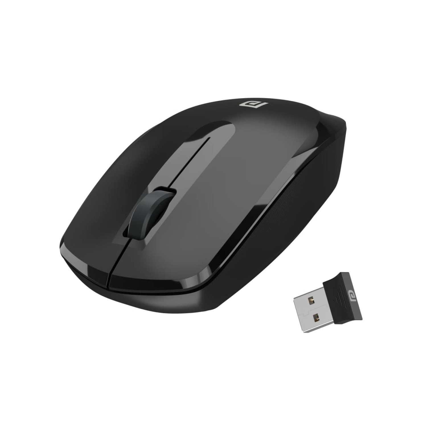 Buy Portronics Toad 25 Wireless Optical Mouse with 2.4GHz, USB Nano ...