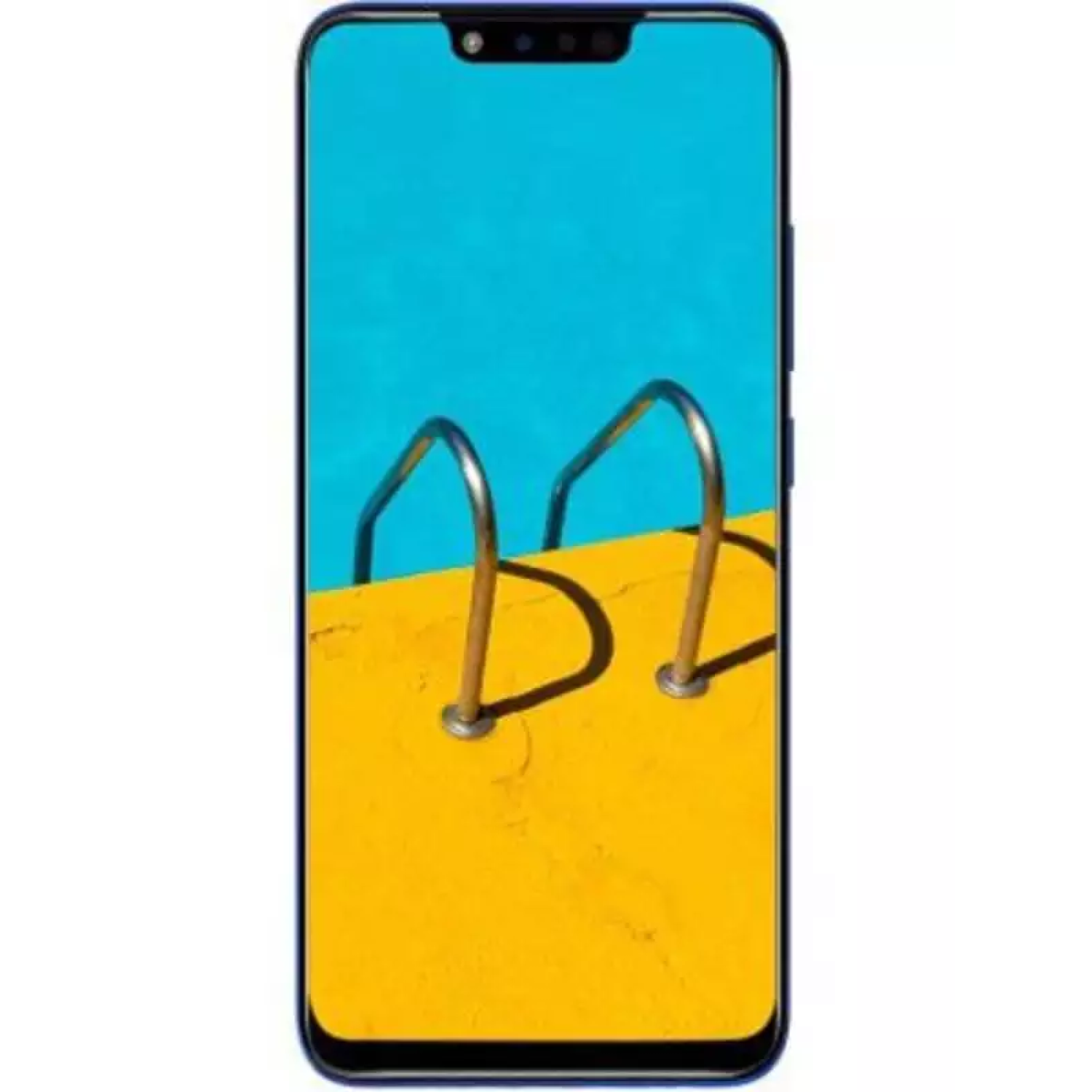 Infinix Hot 7 (Aqua Blue 4GB RAM 64 GB Storage refurbished