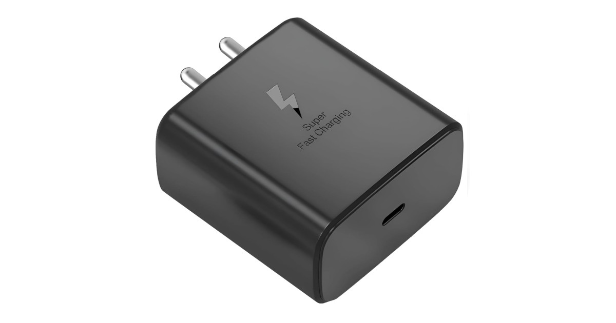 Original Samsung 45W Type-C Port Superfast Charger Adapter Black