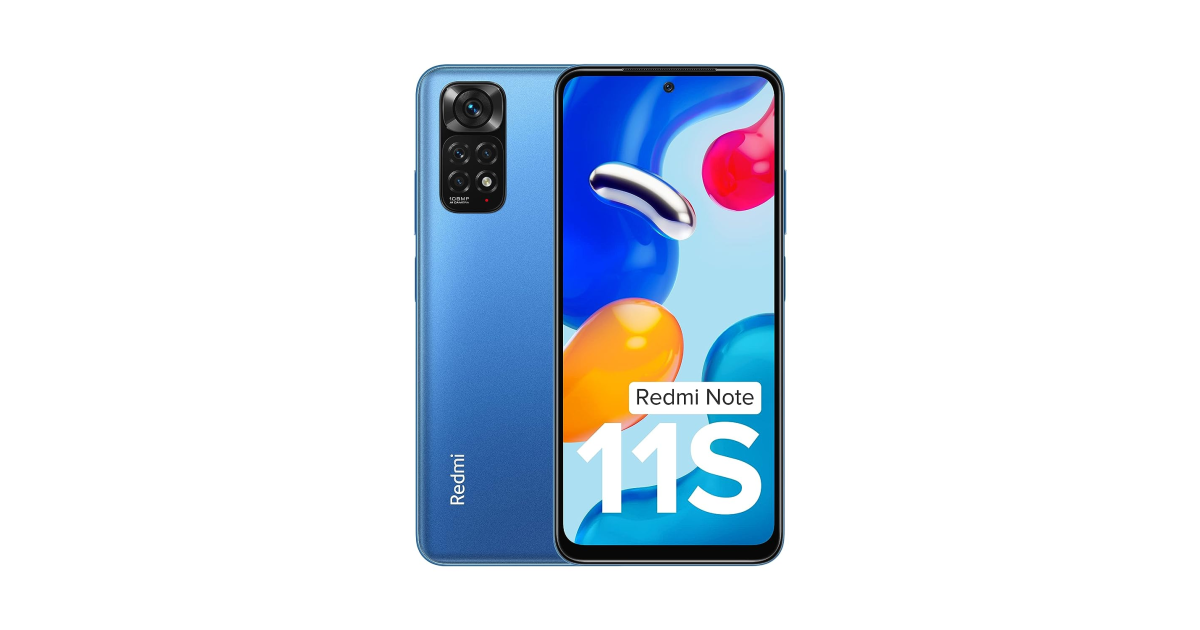 Redmi Note 11S (Horizon Blue, 6GB RAM, 128GB Storage) Refurbished