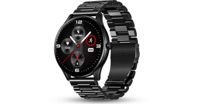 Pebble Cosmos Bold Pro 1.39" HD Display Luxury Metal Straps, BT Calling ...