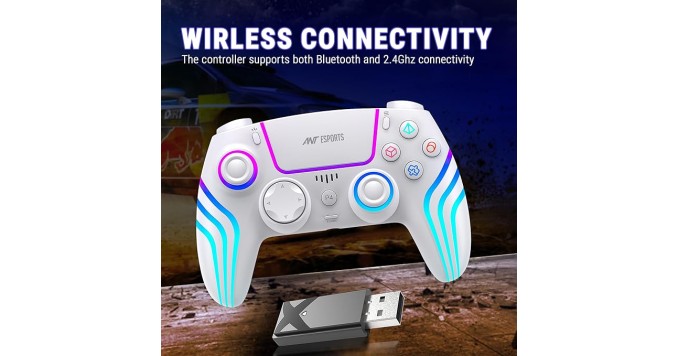 Ant Esports GP400 RGB Wireless Gamepad | Hall Effect Triggers ...