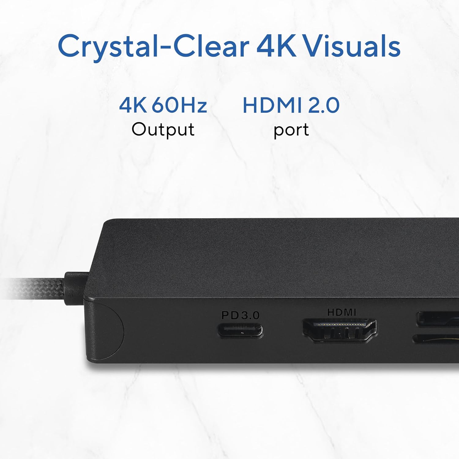 ASUS DC210 8-in-1 USB-C Dock, with 4K@60Hz HDMI 2.1, 100W PD, Gigabit ...