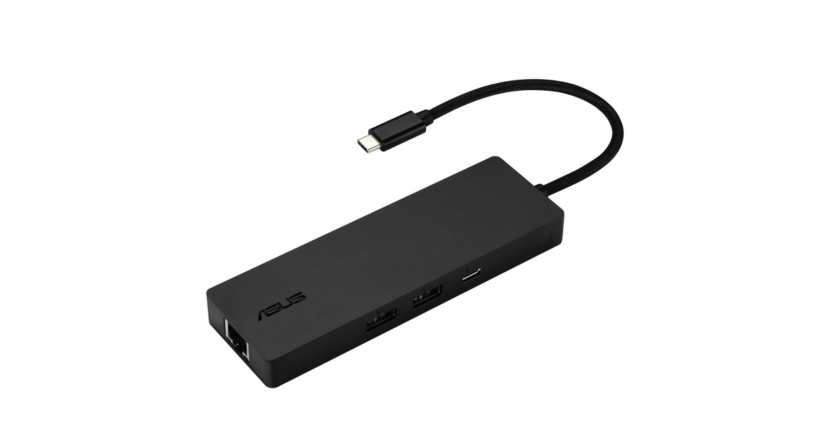 ASUS DC210 8-in-1 USB-C Dock, with 4K@60Hz HDMI 2.1, 100W PD, Gigabit ...
