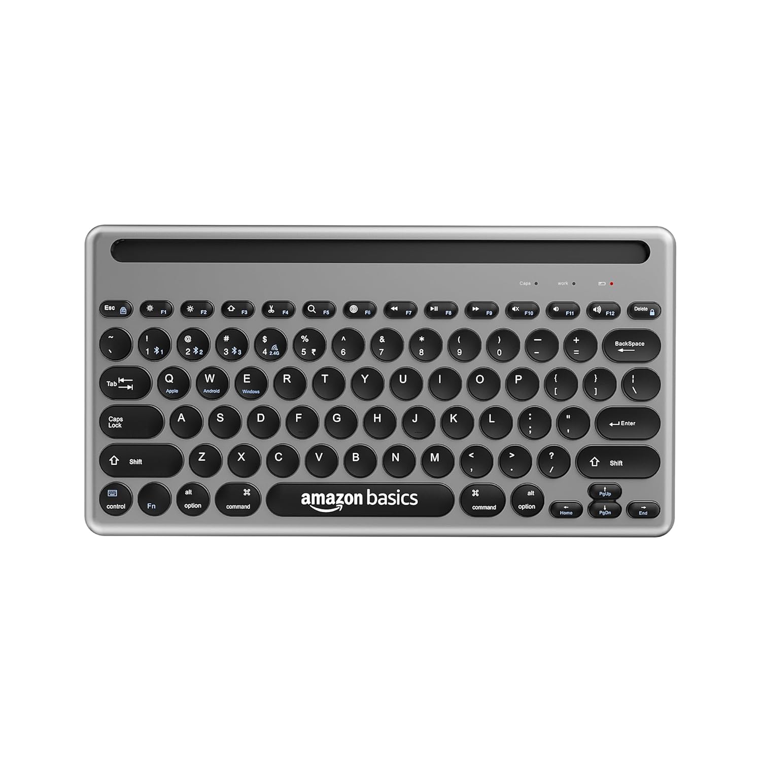 Amazon Basics Wireless Keyboard and Mouse Set with Bluetooth ...