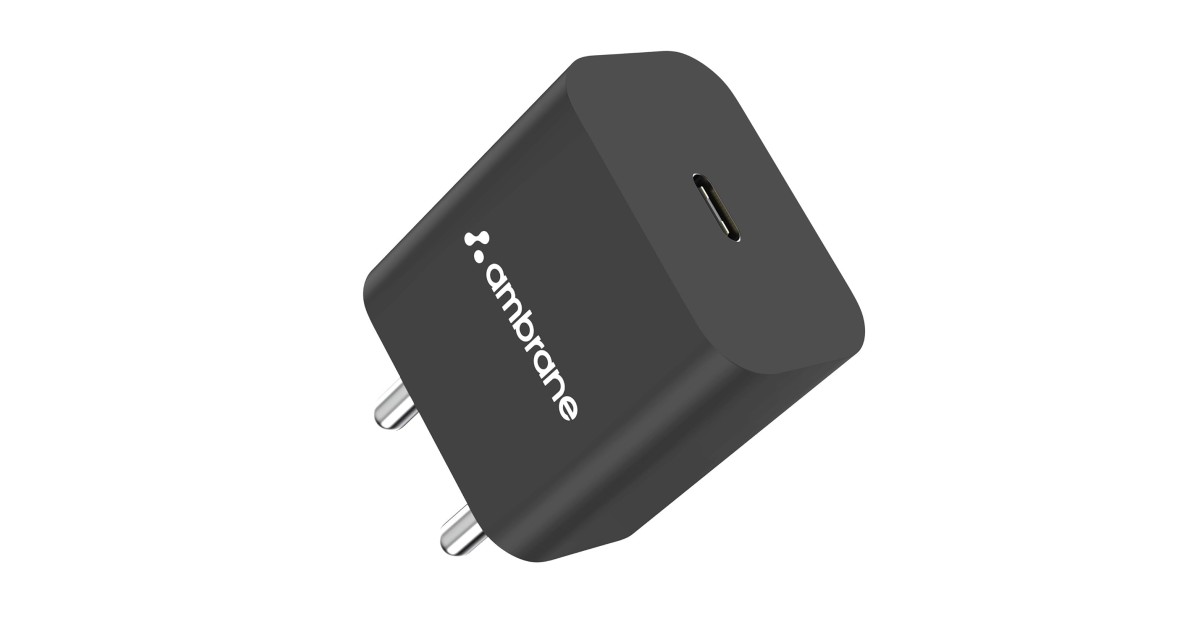 Ambrane 20W Type C Mobile Charger Adapter, Fast Charging for Android ...