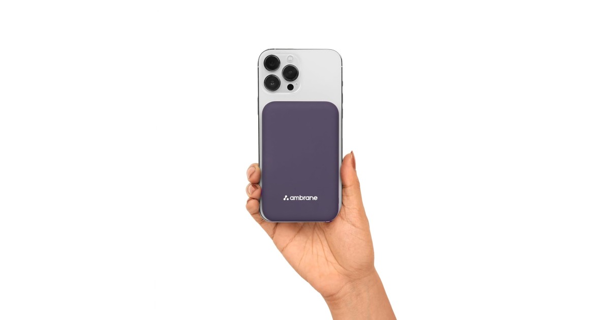 Ambrane Magsafe Wireless 10000Mah Fast Charging Power Bank, Strong ...