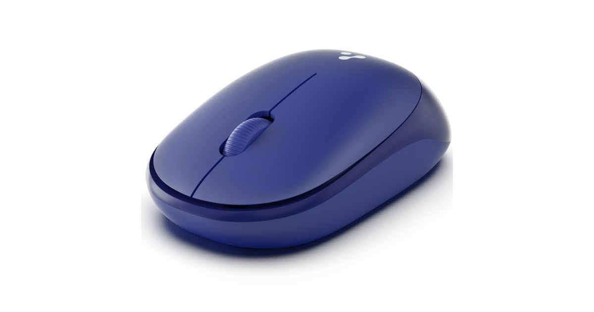 Ambrane Wireless Mouse, 1600 DPI, Silent Click, 2.4GHz with USB Dongle ...