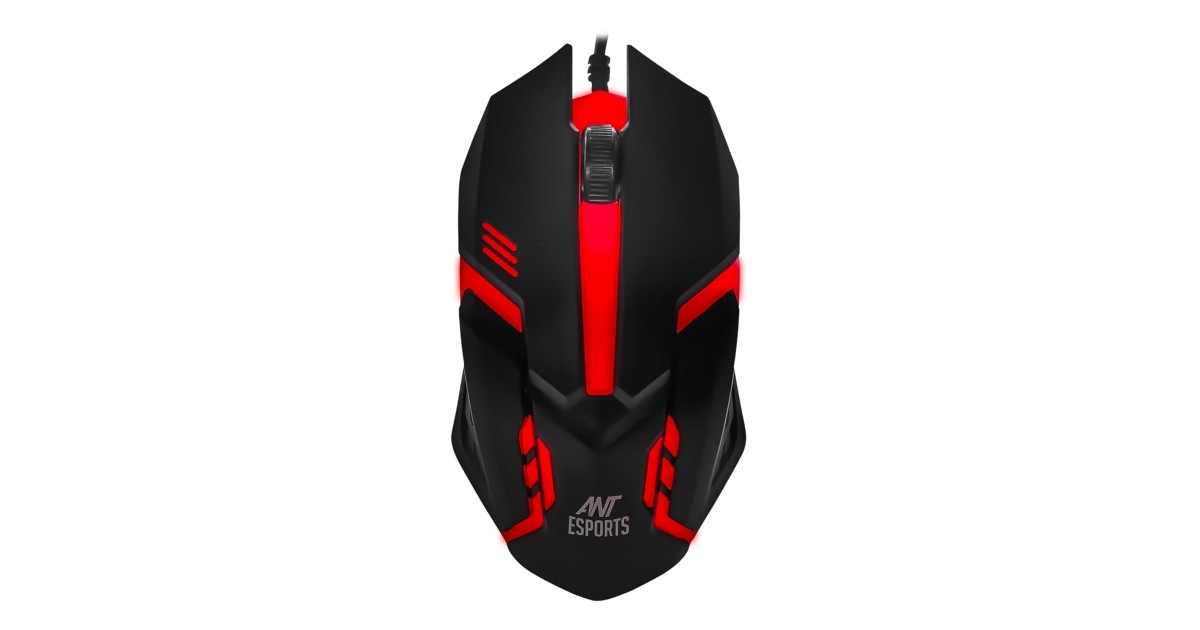 Ant Esports GM45 Gaming Mouse, USB Optical Computer Mice with Rainbow ...