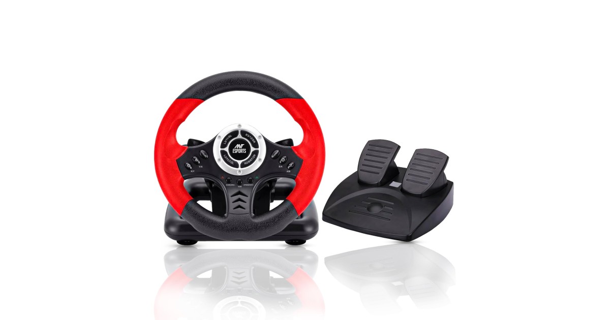 Ant Esports GW170 Competition Racing Steering Wheel with Universal USB ...