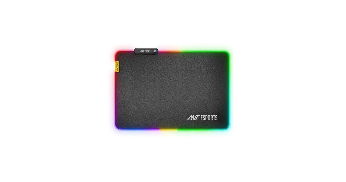 Ant Esports MP209 RGB Small Gaming Mouse Pad LED Mousepad Small RGB ...