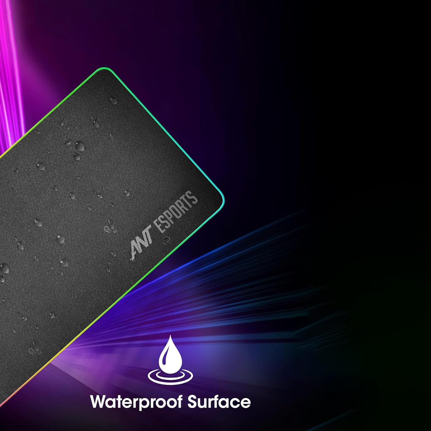 Ant Esports MP209 RGB Small Gaming Mouse Pad LED Mousepad Small RGB ...
