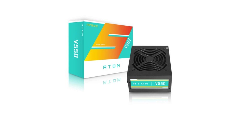 Antec Atom V550 550Watts Non-Modular Gaming Power Supply