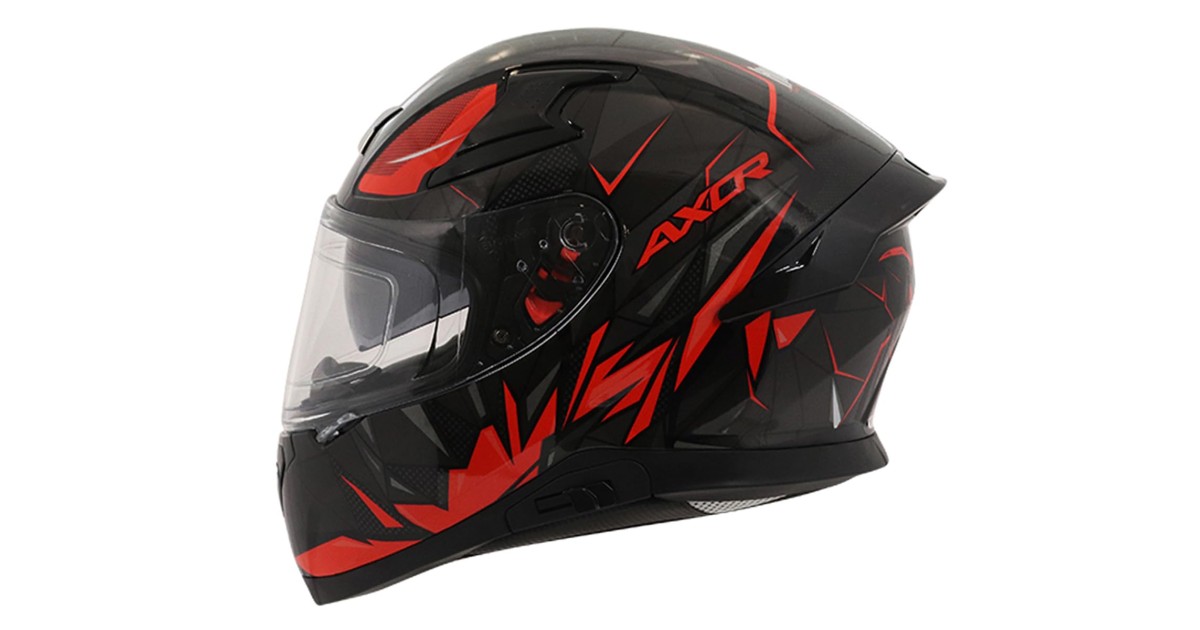 Axor Apex Hunter ISI ECE DOT Certified Full Face Dual Visor Helmet For ...