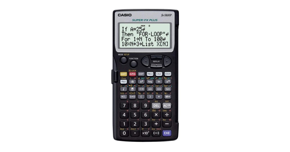 Casio FX-5800P Scientific Programmable Calculator