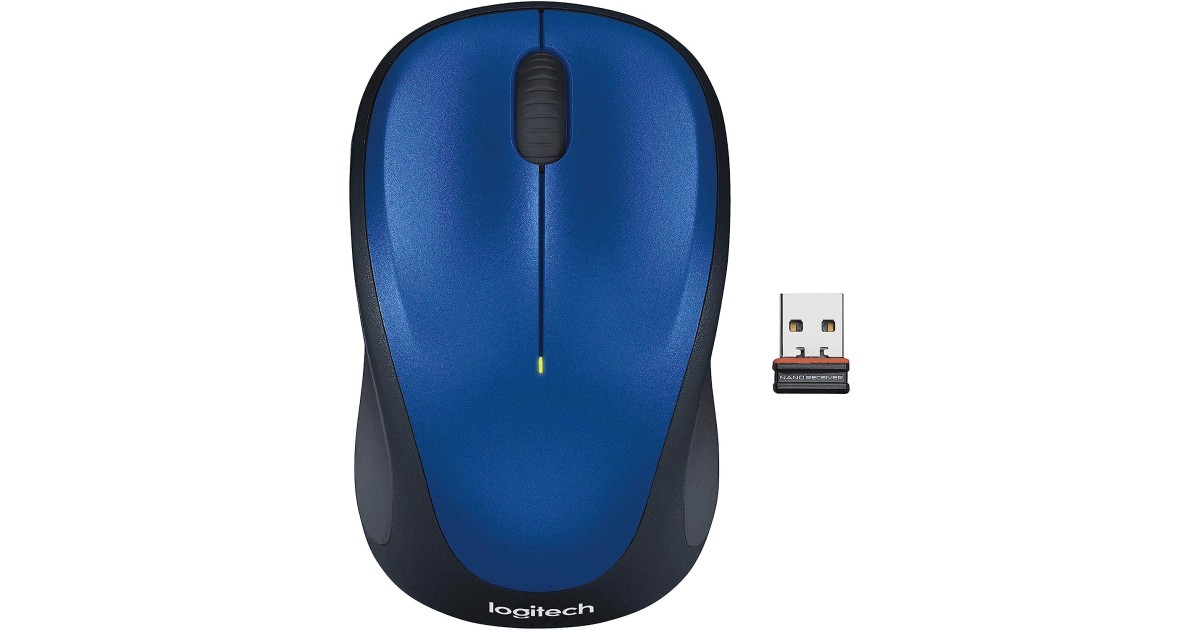Logitech M235 Wireless Mouse, 1000 DPI Optical Tracking, 12 Month Life ...