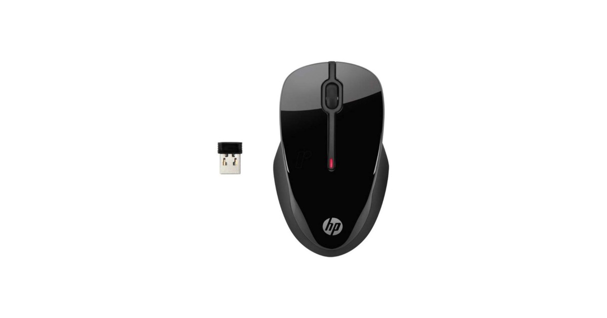 HP X3500 Wireless Optical Mouse 1000DPI 2.4GHz Connectivity with 3 ...