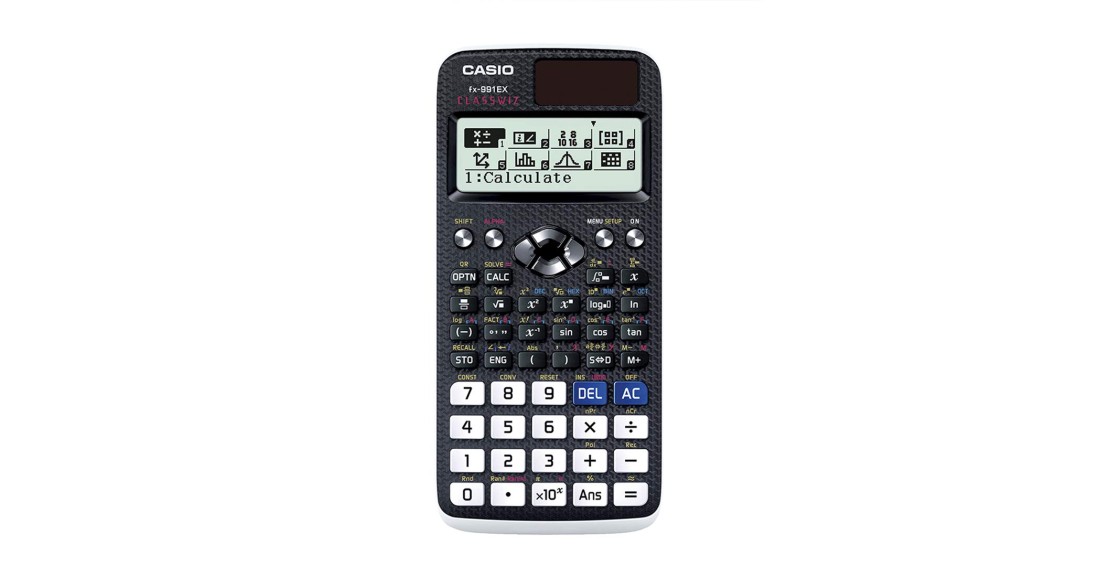 Casio FX-991EX Classwiz Non-Programmable Scientific Calculator, 552 ...