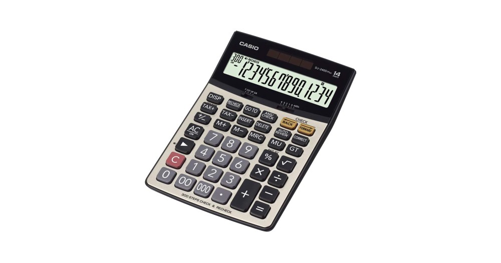 Casio DJ-240D Plus 300 Steps Check and Correct Premium Desktop ...