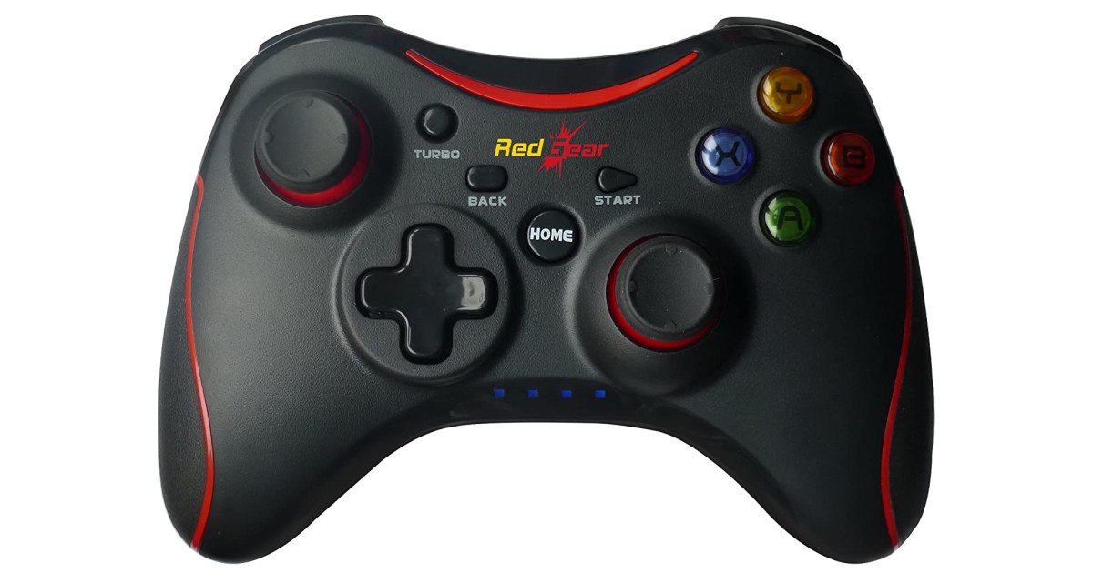 Redgear Pro Wireless Gamepad (Compatible with Windows 7/8/8.1/10 only)