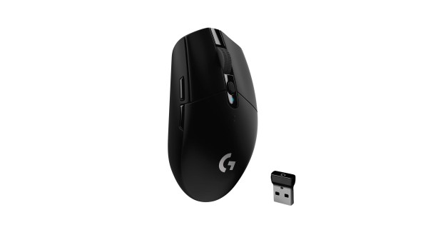Logitech g 304 lightspeed wireless gaming mouse, hero sensor, 12,000 ...