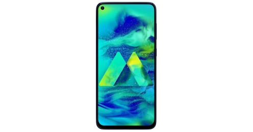 Samsung Galaxy M40 (Midnight Blue, 8GB RAM, 128GB Storage) refurbished