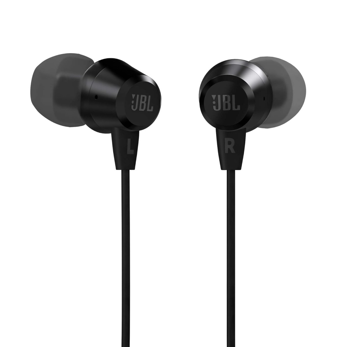 JBL C50HI Wired in Ear Headphones with Mic Lightweight & Comfortable ...