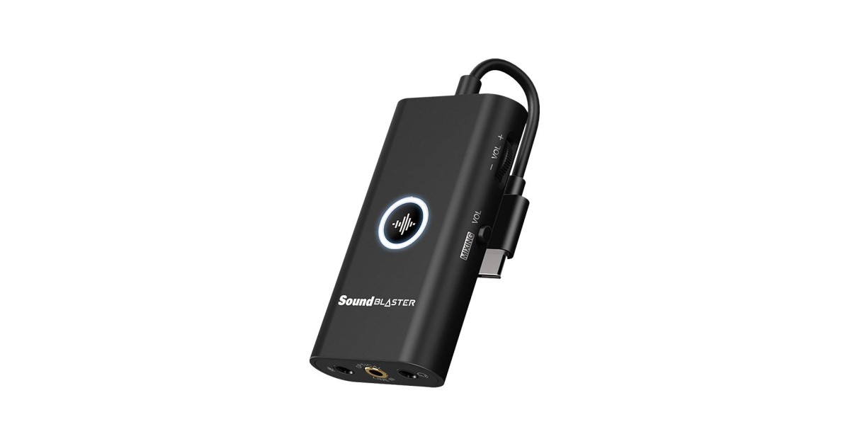 Creative Sound Blaster G3 USB-C External Gaming USB DAC and Amp for PS4 ...