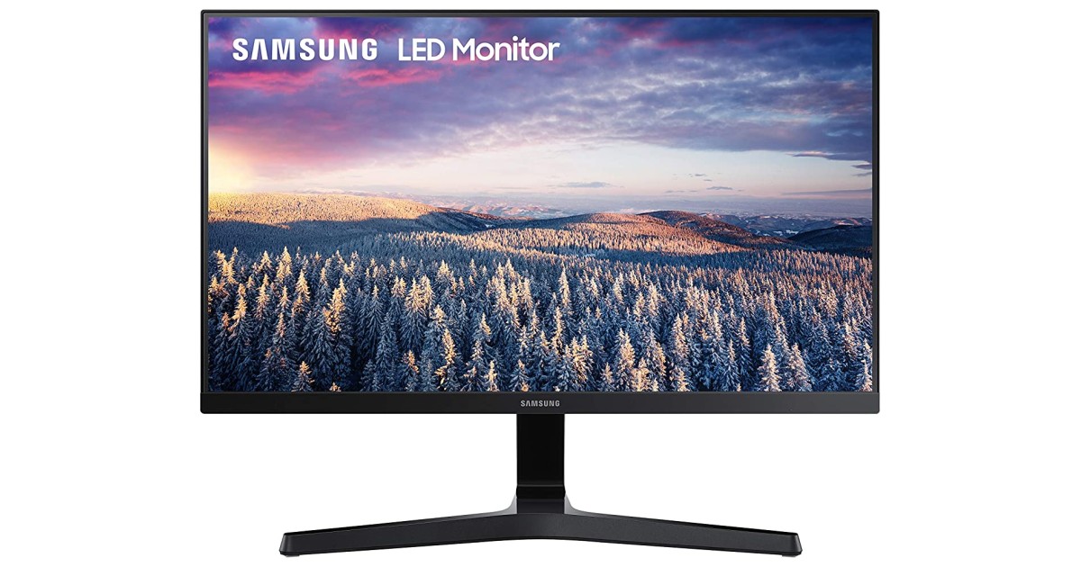 Samsung 24 inch (60.4 cm) IPS, 3 Side Bezel Less Flat LED Monitor (Dark ...