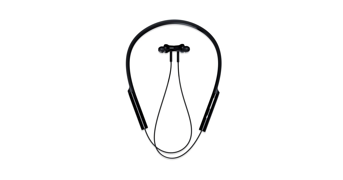 Mi Neckband Bluetooth Earphones with Dynamic Bass, Works with Voice ...