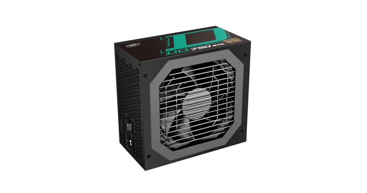 Deepcool DQ750-M V2L, 750 Watt, 80 Plus Gold Full Modular Power Supply ...
