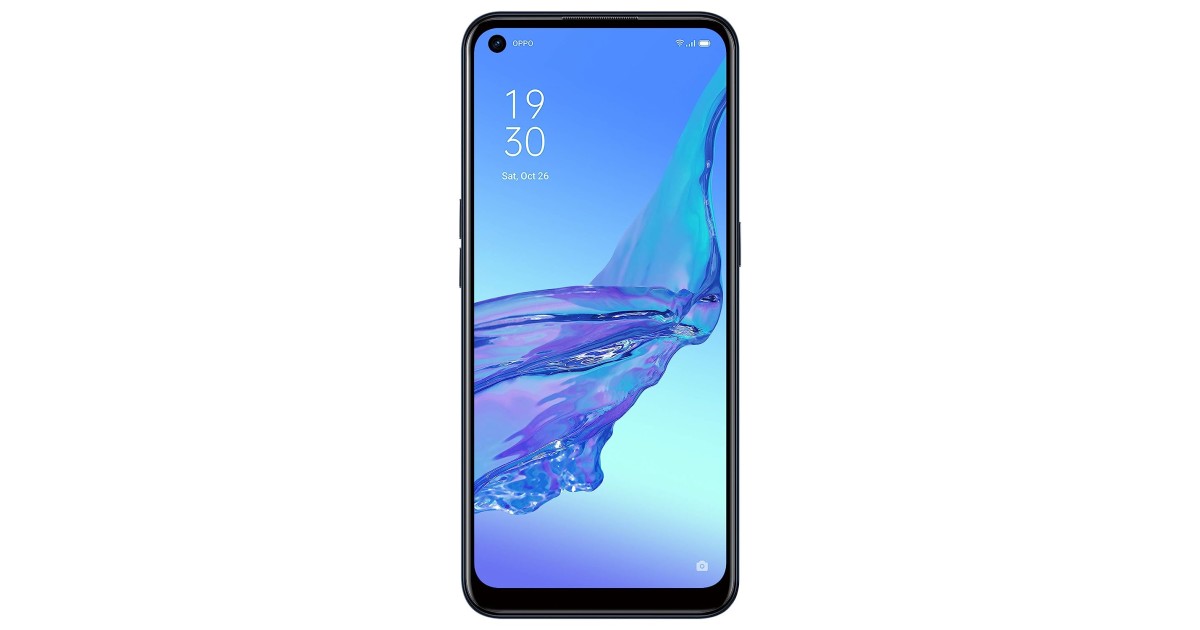 OPPO A53 (Electric Black, 4GB RAM, 64GB Storage) Refurbished