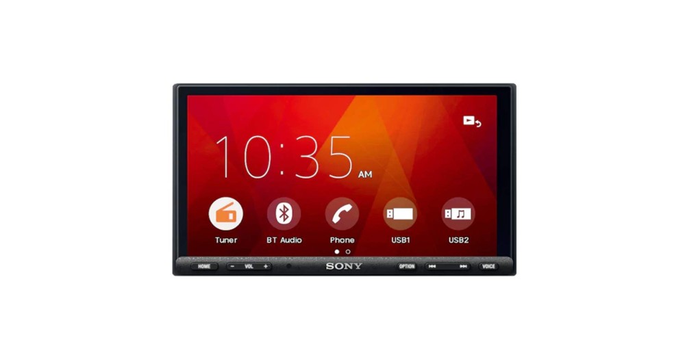 Sony XAV-AX7000 17.6 cm (6.95) (Diag.) Capacitive Touchscreen High ...