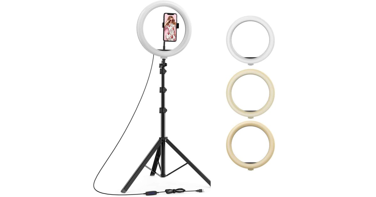 Marklif CXB-260 10" Inch (26 cm) LED Ring Fill Light for Camera/Phone ...