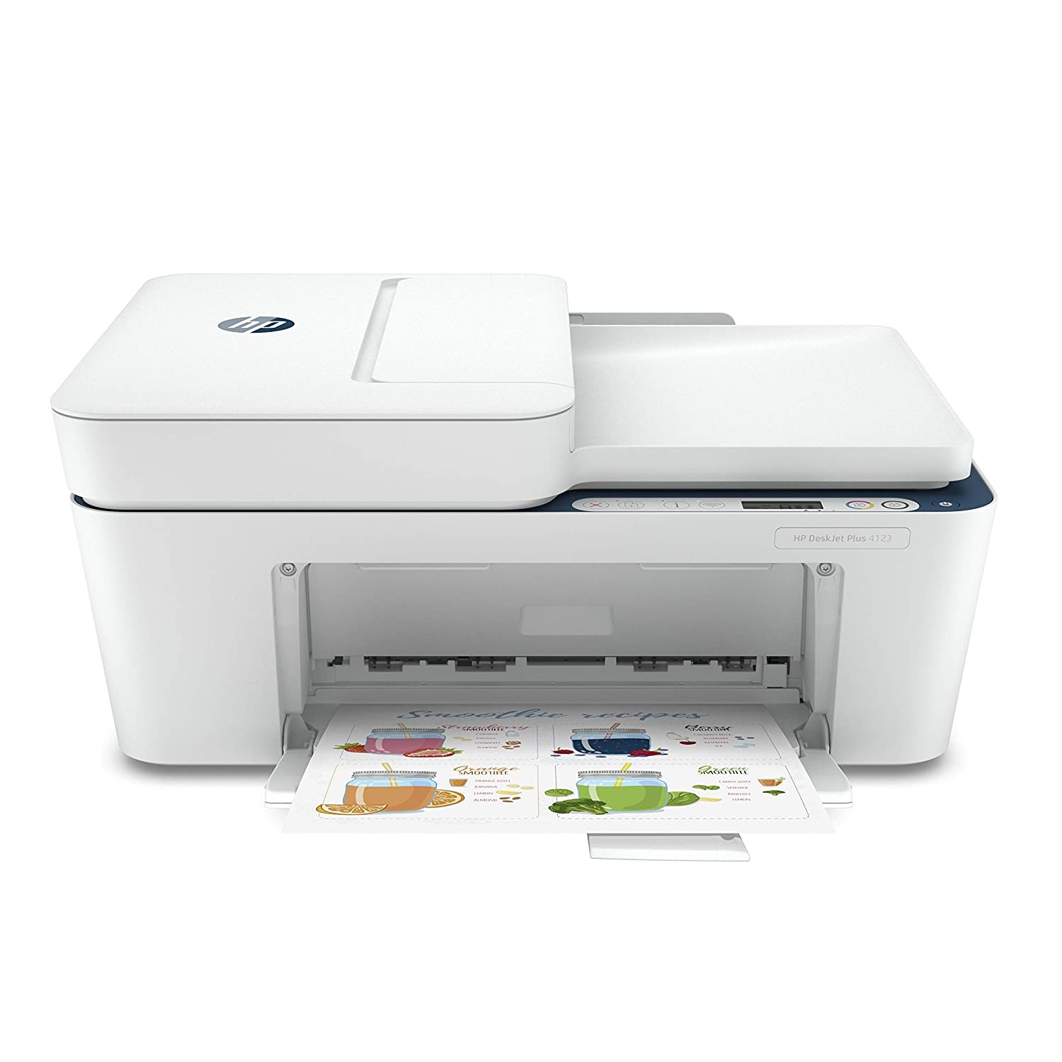 HP DeskJet Plus 4123 All-in-One Wifi Colour Printer, Scanner, and ...