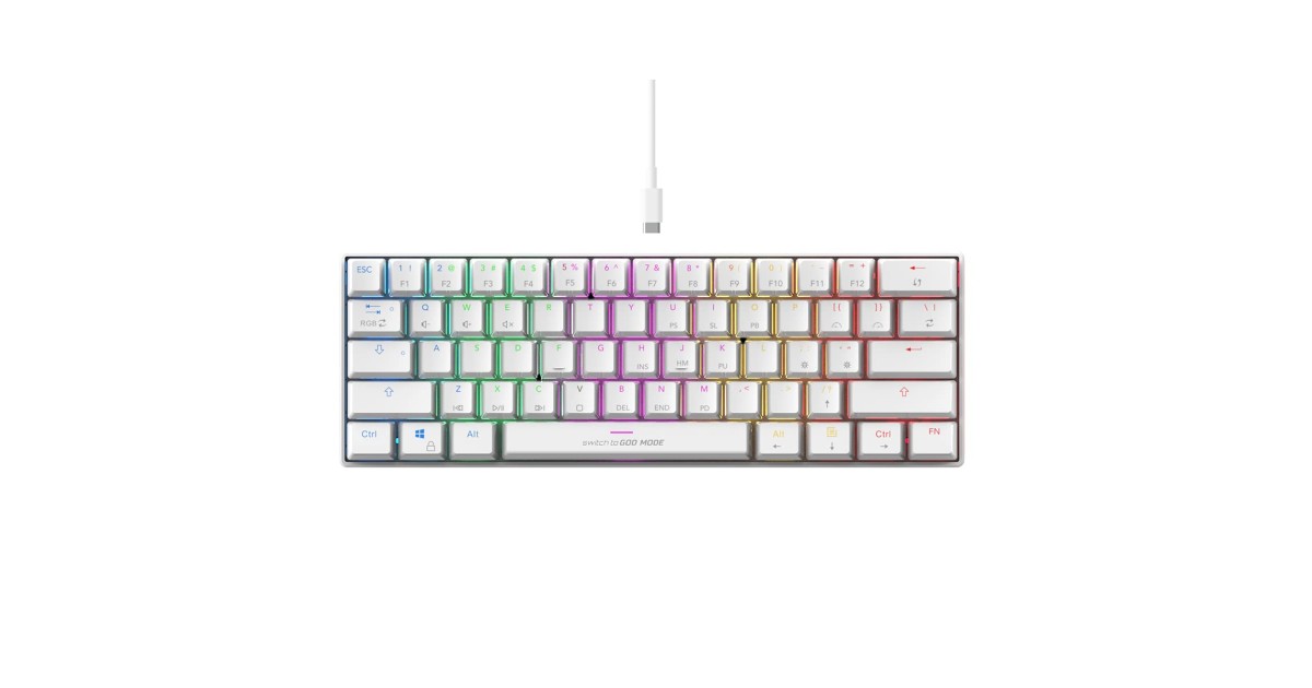 Cosmic Byte CB-GK-35 Themis 61 Key Mechanical Per Key RGB Gaming ...