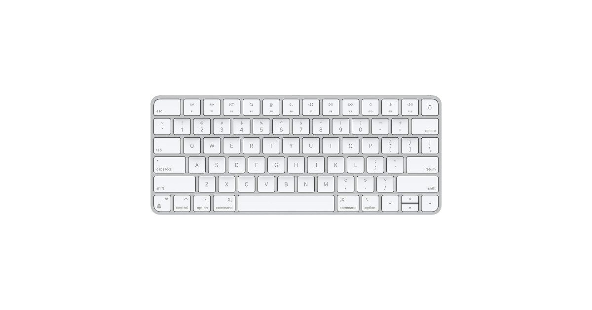 Apple Magic Wireless Keyboard - US English - Silver (for Mac with macOS ...