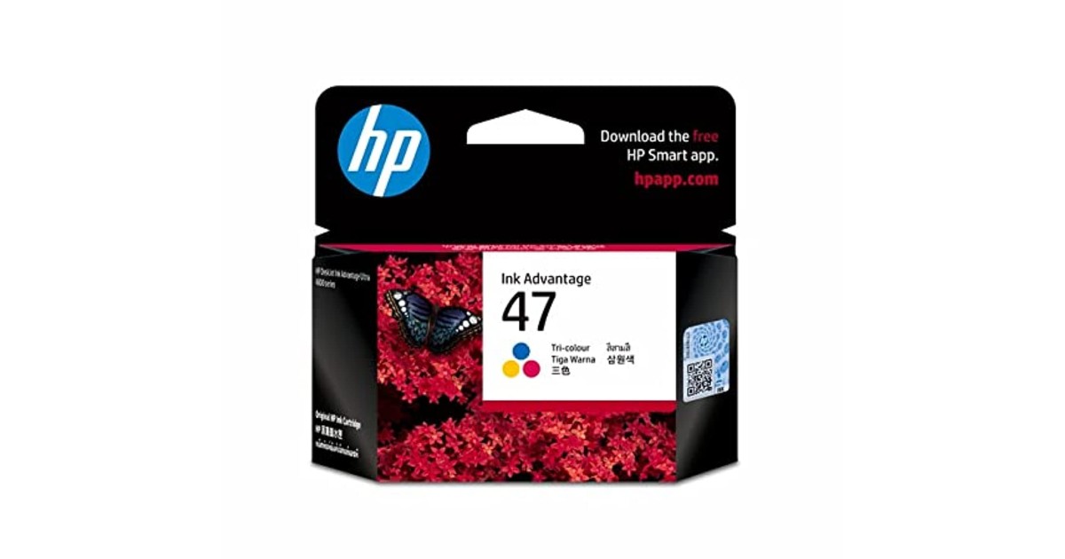 HP 47 Tri-Color Original Ink Cartridge