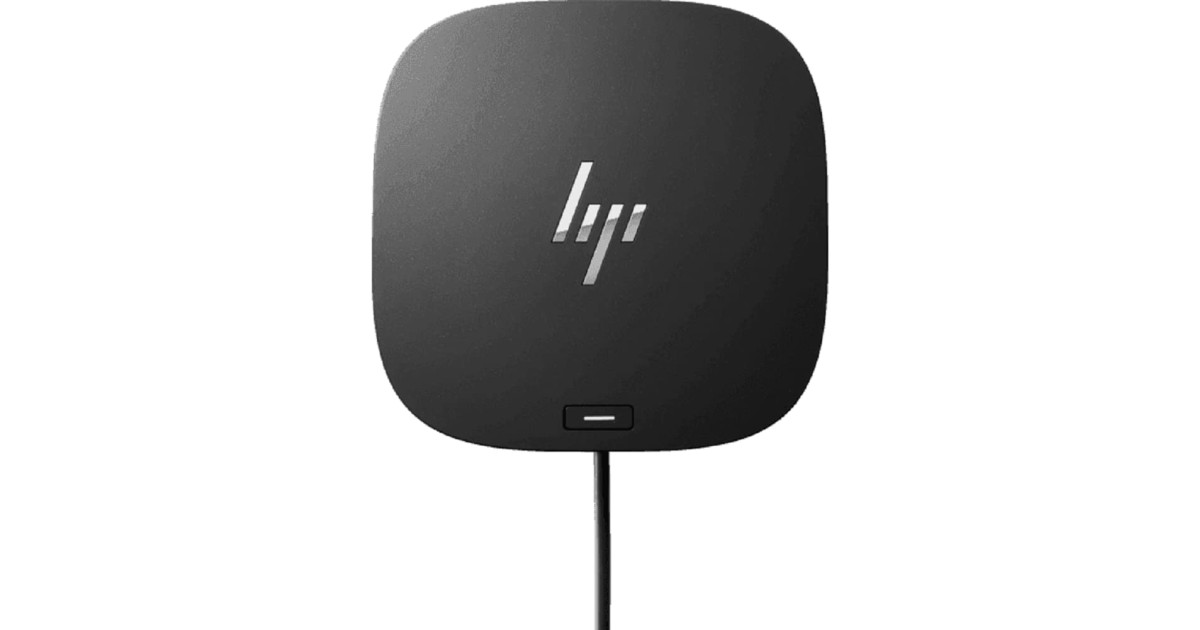 HP USB-C Dock G5 Docking Station, Black (26D32AA)