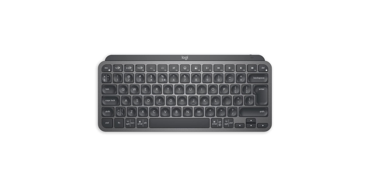 Logitech MX Keys Mini Minimalist Wireless Illuminated Keyboard with ...